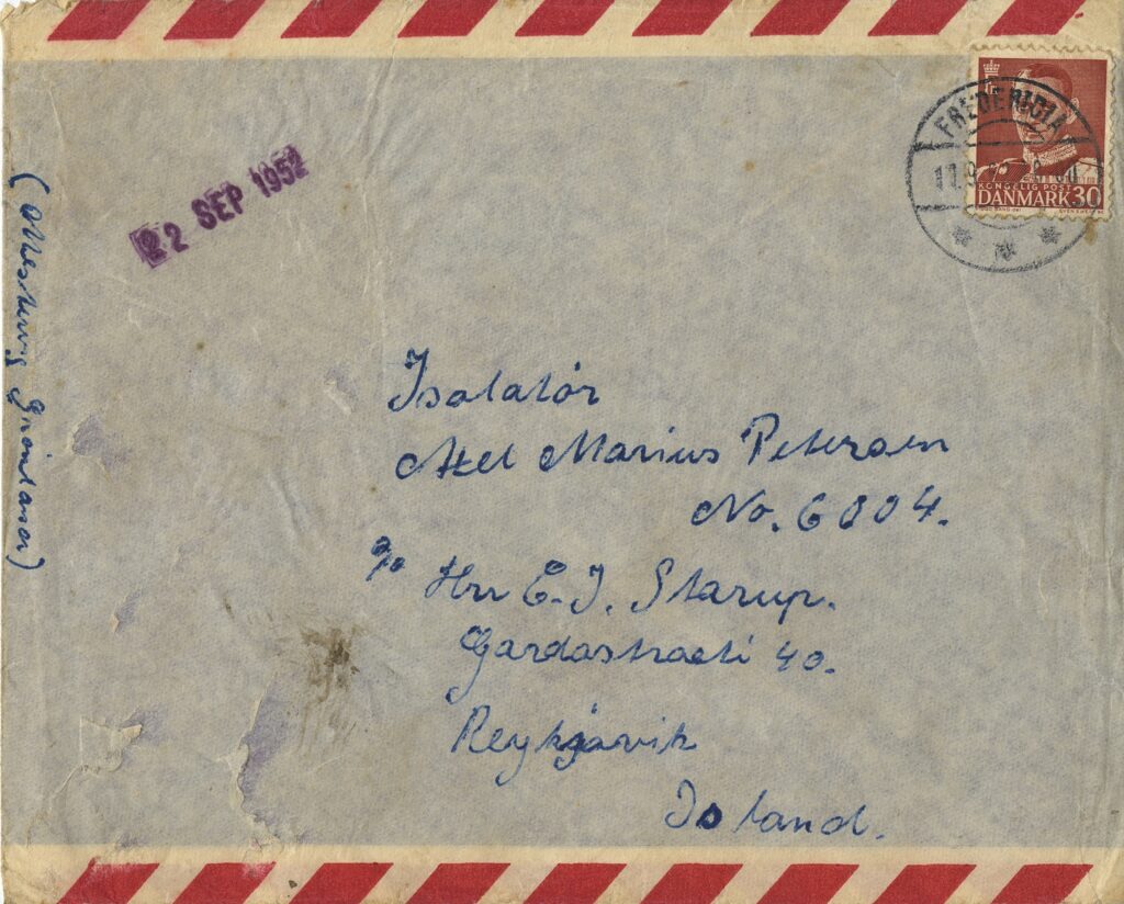 1950 – Mestersvig/blyminen | Frimærkesamleren